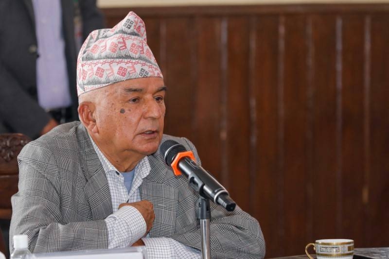 President candidate Poudel reaches RSP office seeking votes - The ...