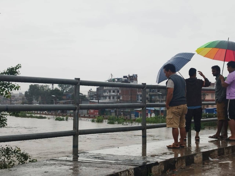 Inundation in different parts of Kathmandu Valley - The Himalayan Times ...