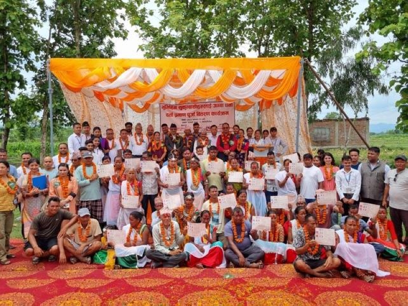 South Korea backed project delivers land titles to 24 Lamahi families ...