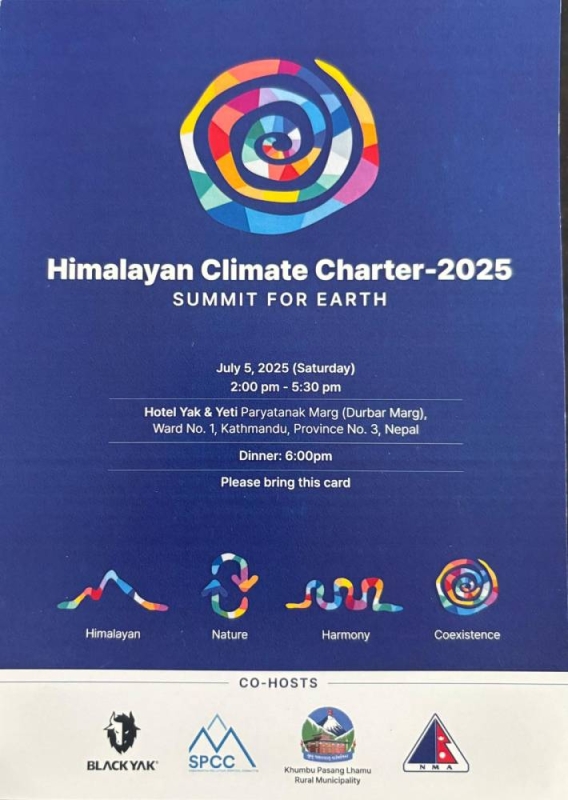 Kathmandu sets to host Himalayan Climate Charter Summit for the Earth ...