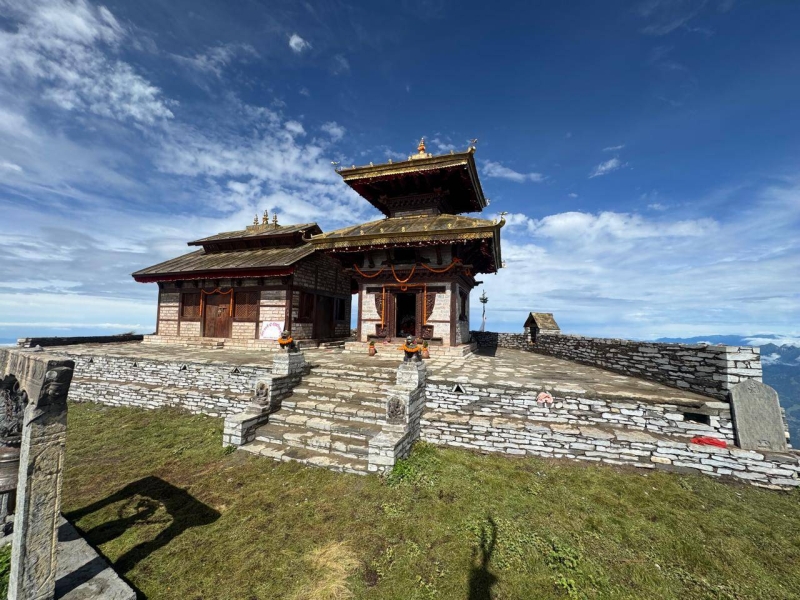 Nepali Army constructs temple at Badimalika pilgrimage site in Bajura ...