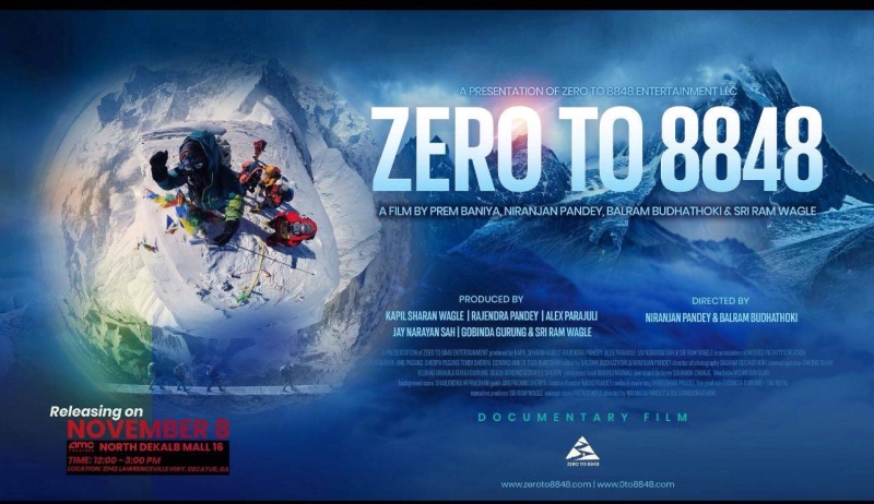 Nepali documentary 'Zero to 8848' premieres in Atlanta - The Himalayan ...
