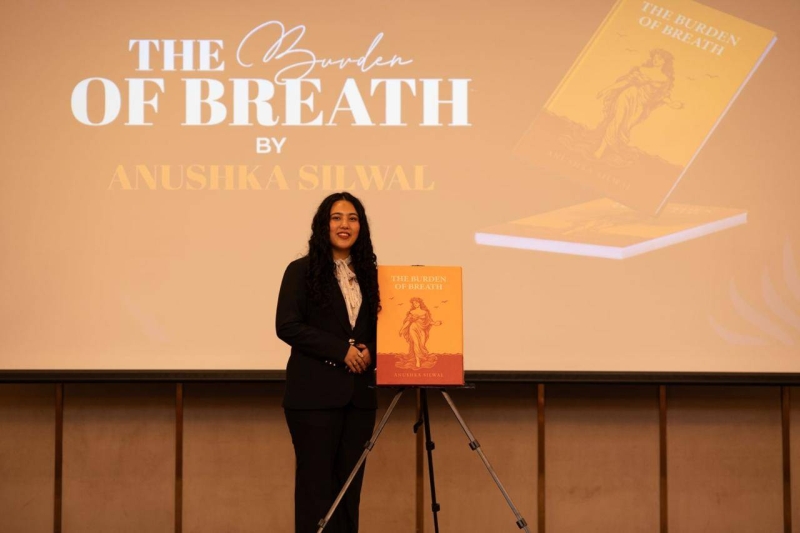 Anushka Silwal launches debut poetry collection 'The Burden of Breath ...