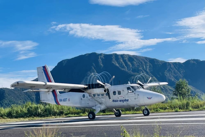 NAC resumes four weekly flights to Resunga Airport - The Himalayan ...