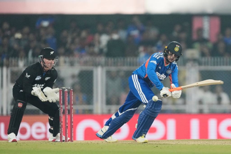 Sharma hits 14-ball 50 as India beats NZ with 10 overs to spare and ...