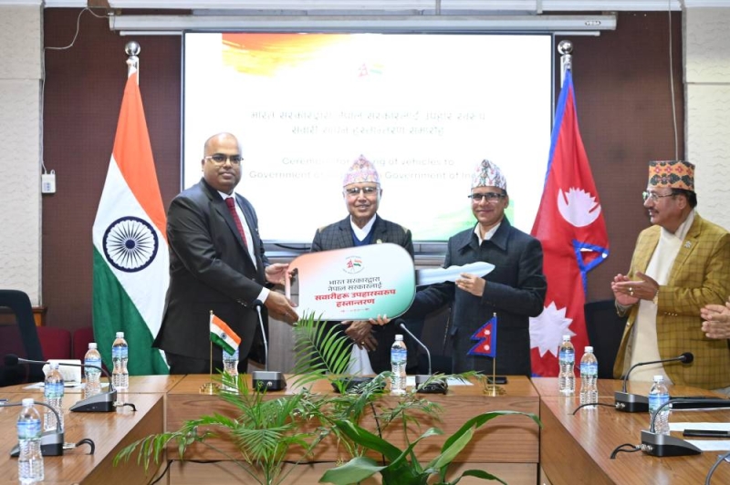 India provides second tranche of election assistance to Nepal - The ...