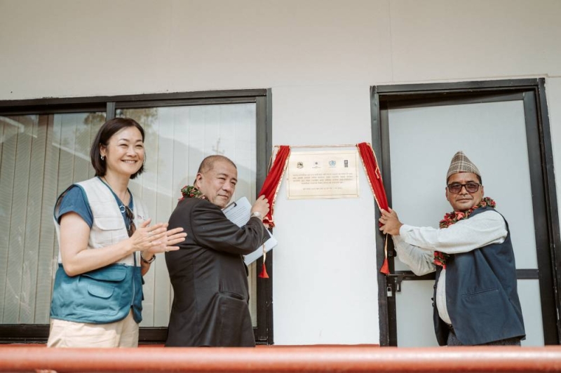 Japan, UNDP hand over public service facility in quake-hit Jajarkot ...