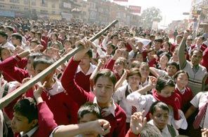 Chabahil area remains tense - The Himalayan Times - Nepal's No.1 ...