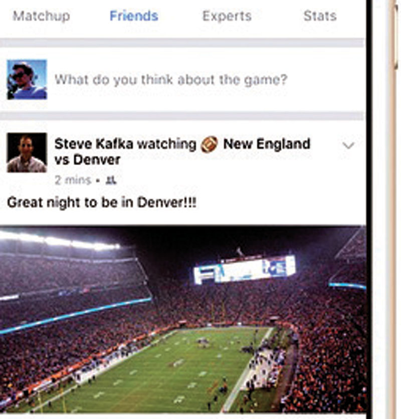FB launches real- time sports platform