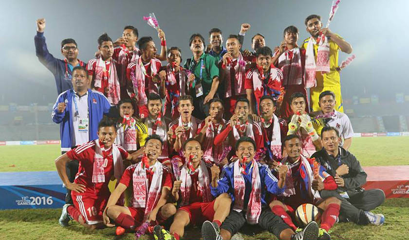 Victorious U-23 Nepal football team arriving tomorrow - The Himalayan ...