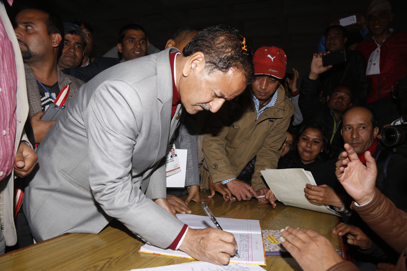 Nepali Congress will not join govt, says Sitaula - The Himalayan Times ...