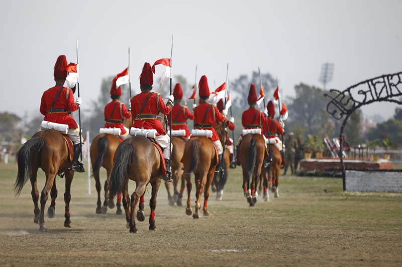 Nepal Army celebrates annual festivities of Ghode Jatra - The Himalayan ...