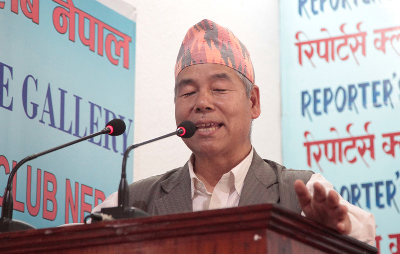 Maoist Centre "not for govt change" - The Himalayan Times - Nepal's No.1 English Daily Newspaper ...