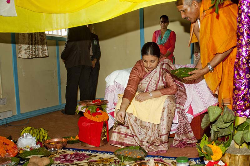Nepal's greatest, longest festival Badadashain begins - The Himalayan ...