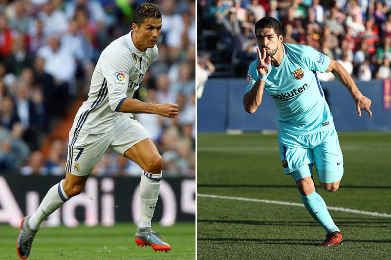 Suarez and Ronaldo hit top form in time for Clasico - The Himalayan ...