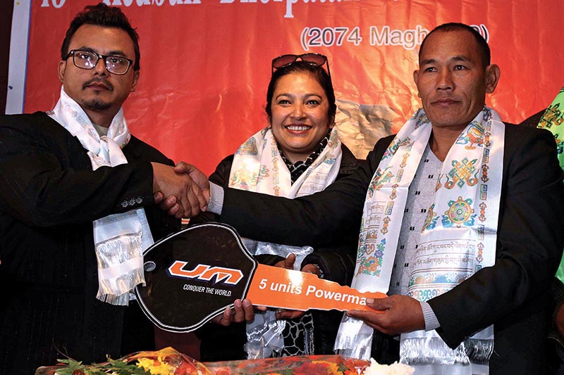 IME Automotives hands over keys for Dhorpatan Volleyball League - The ...