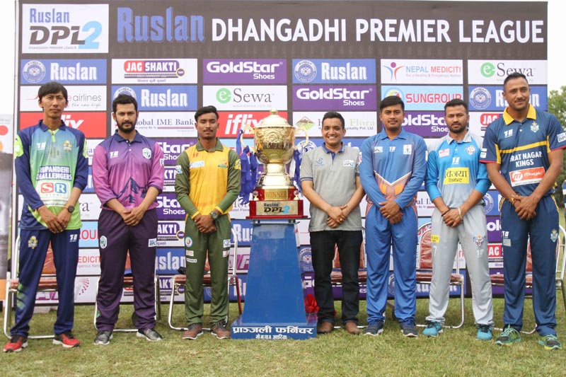 Skippers, Shahi unveil DPL trophy - The Himalayan Times - Nepal's No.1 ...