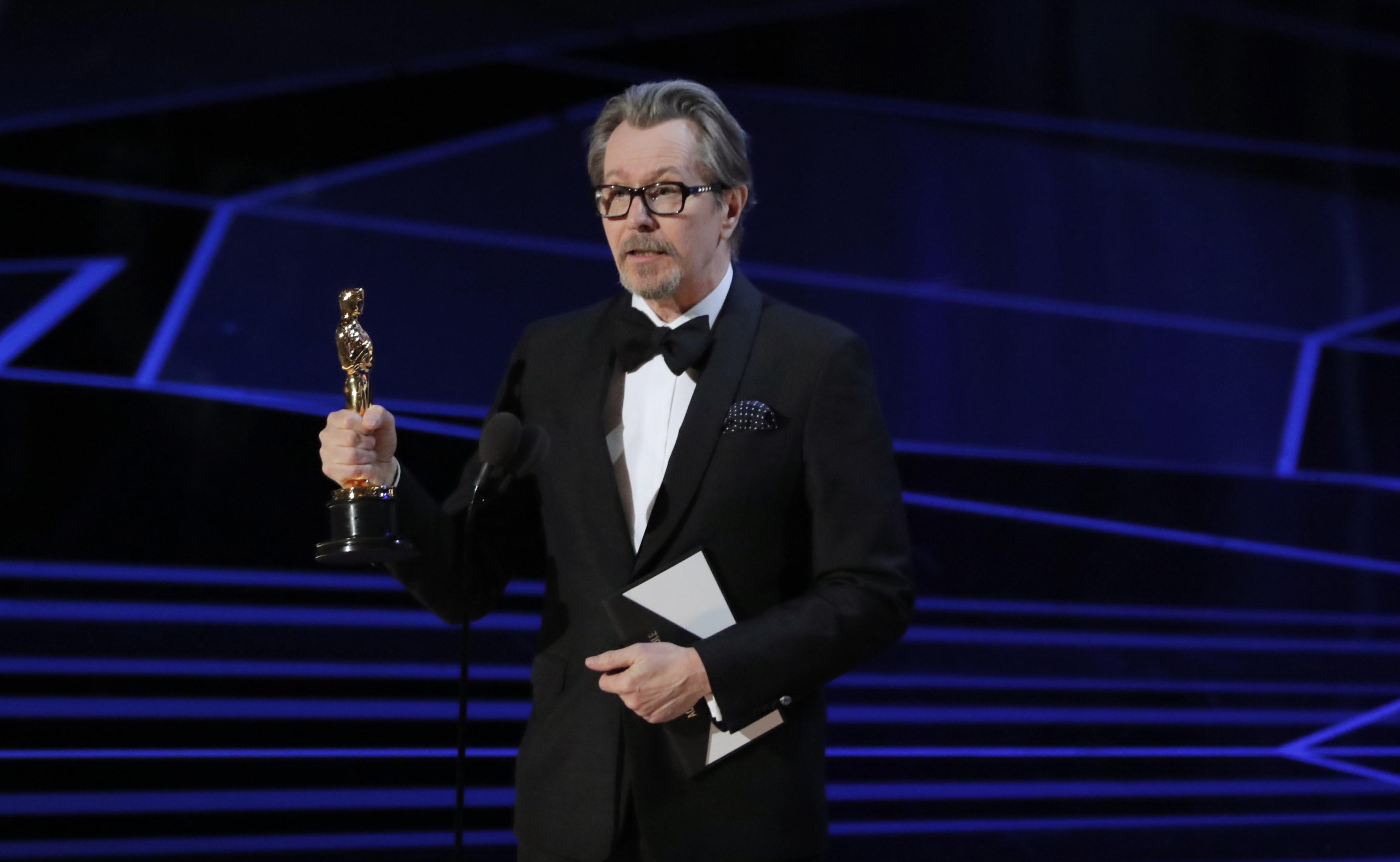 Gary Oldman wins Oscars for best actor for 'Darkest Hour' - The Himalayan Times - Nepal's No.1 ...