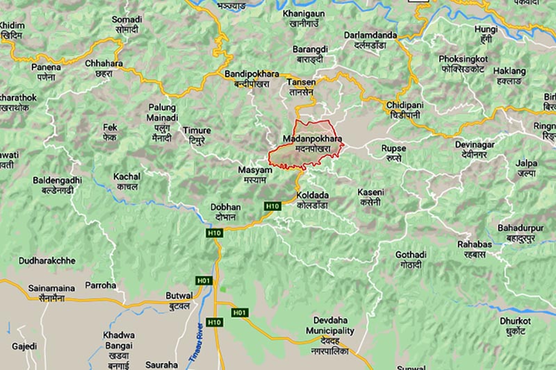 Rain-triggered landslide obstructs Siddhartha Highway - The Himalayan ...