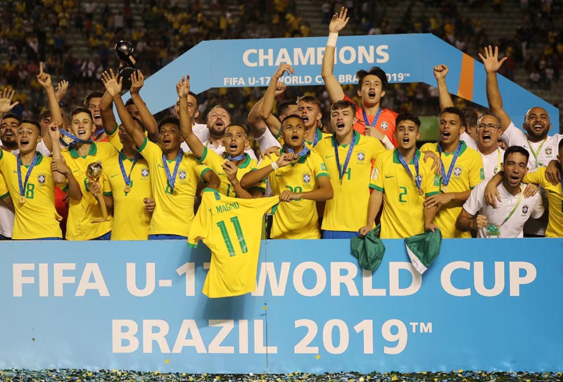 Late goals give Brazil under-17 World Cup title - The Himalayan Times ...