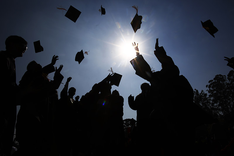 Jubilation at convocation ceremony - The Himalayan Times - Nepal's No.1 ...